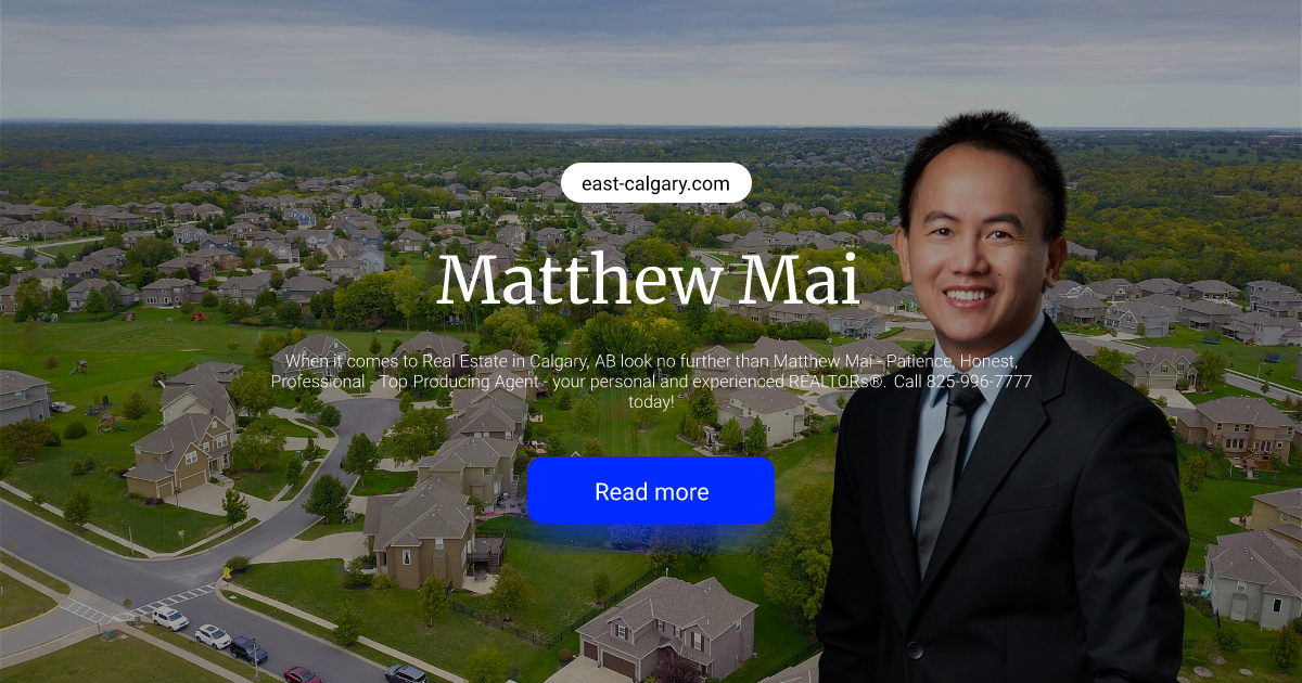 Calgary, Ab - Real Estate | Houses For Sale in Calgary | Matthew Mai